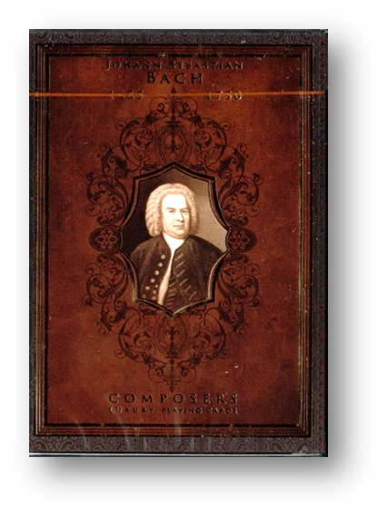 Johann Sebastian Bach (Composers) Playing Cards – Spielkartenshop.com