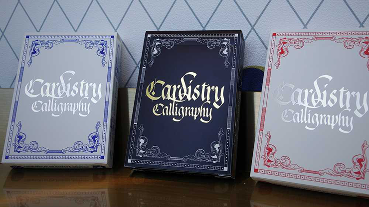Cardistry x Calligraphy Golden Foil Limited Edition Playing Cards ...