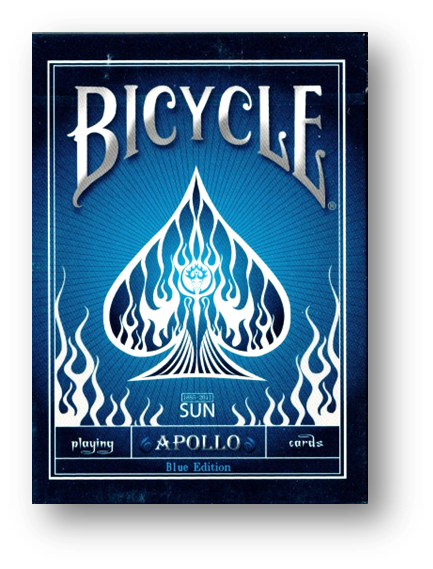 Apollo Deck - Bicycle Blau by Eric Duan – Spielkartenshop.com